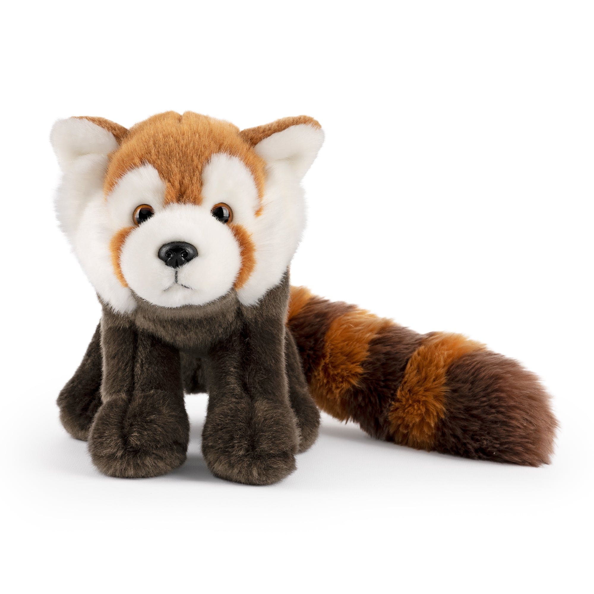LIVING NATURE RED PANDA CUDDLY TEDDY PLUSH CUTE FURRY SOFT TOY ...