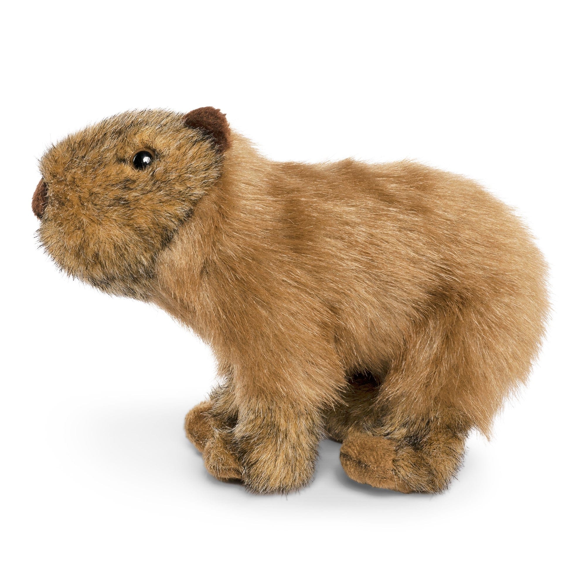 LIVING NATURE CAPYBARA CUDDLY PLUSH SOFT TOY TEDDY - Kingdom of Toys UK